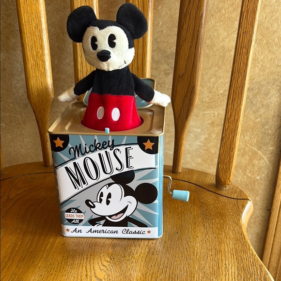 Disney | Toys | Disney Baby Mickey Mouse Jack In The Box Musical Toy ...